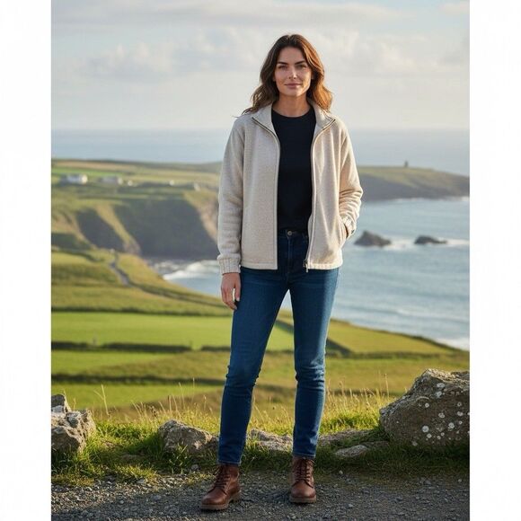 Carraig Donn | Jackets & Coats | Carraig Donn Ireland Wool Knit Jacket ...